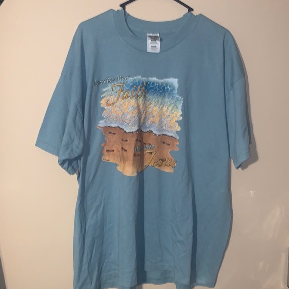 Fruit of the Loom | Shirts | Vintage Jesus Walk In My Footsteps Xxl Fruit Of The Loom Tshirt ...